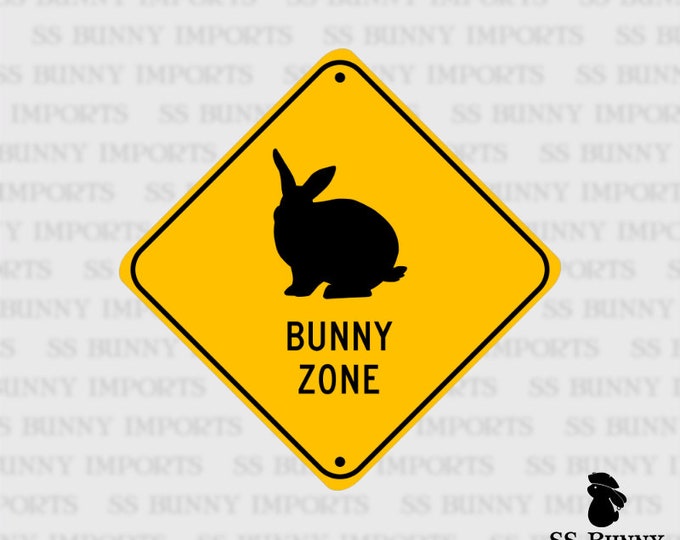 Slow Bunnies at Play Pet Rabbit Novelty Sign Pet Bunny - Etsy