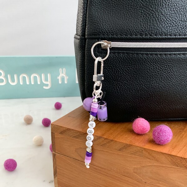 Bubble Tea Keychain - Etsy UK