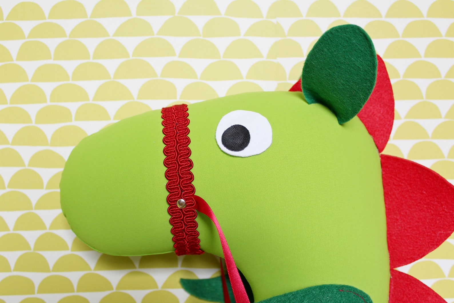 Stick Dragon Toy, Stick Horse Dragon, Stick Dinosaur to Play, Dragon to ...