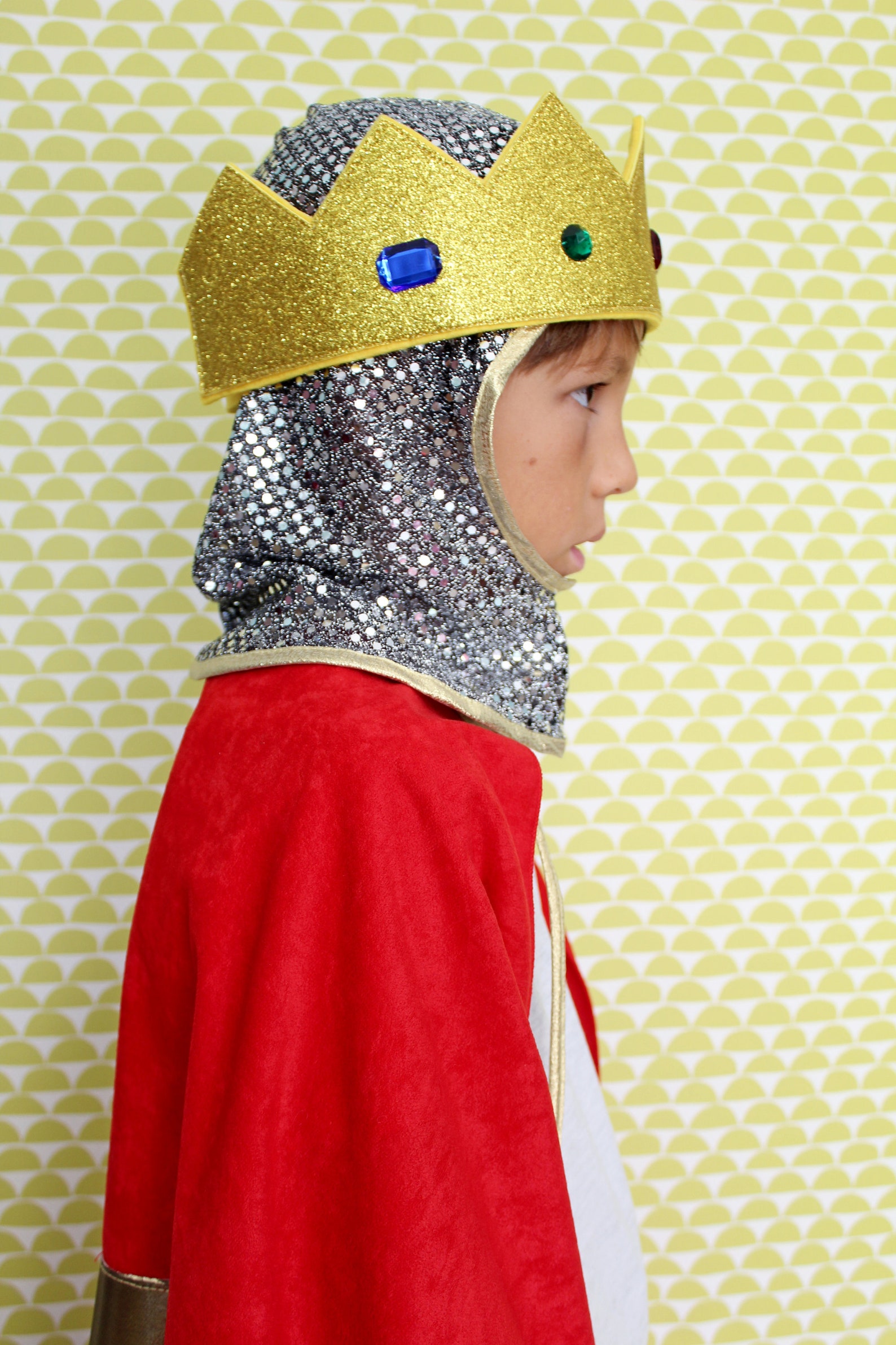 Kids Crown, King Arthur Crown Made in Felt, Glitter Foam and ...