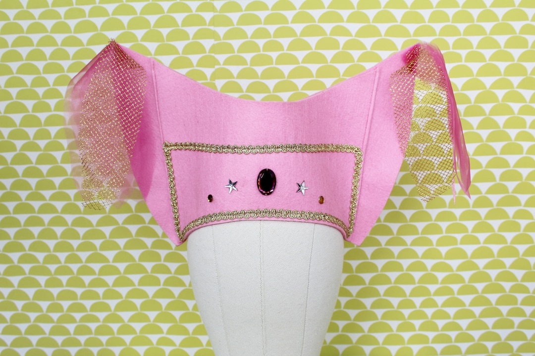 Medieval Hat for Little Girl, Felt Princess Hat, Gothic Hat for Girls ...