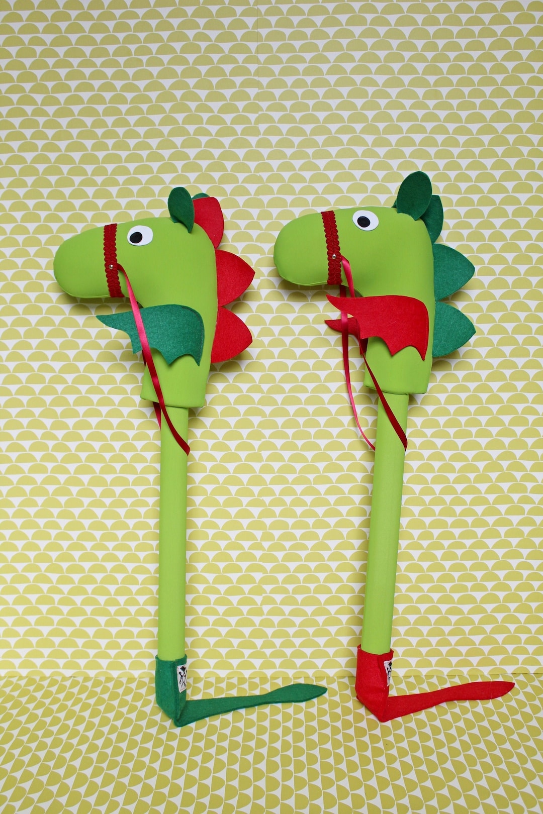 Stick Dragon Toy, Stick Horse Dragon, Stick Dinosaur to Play, Dragon to ...