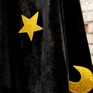Magician Costume for Kids: Magician Cape With Stars, Magician Hat and ...