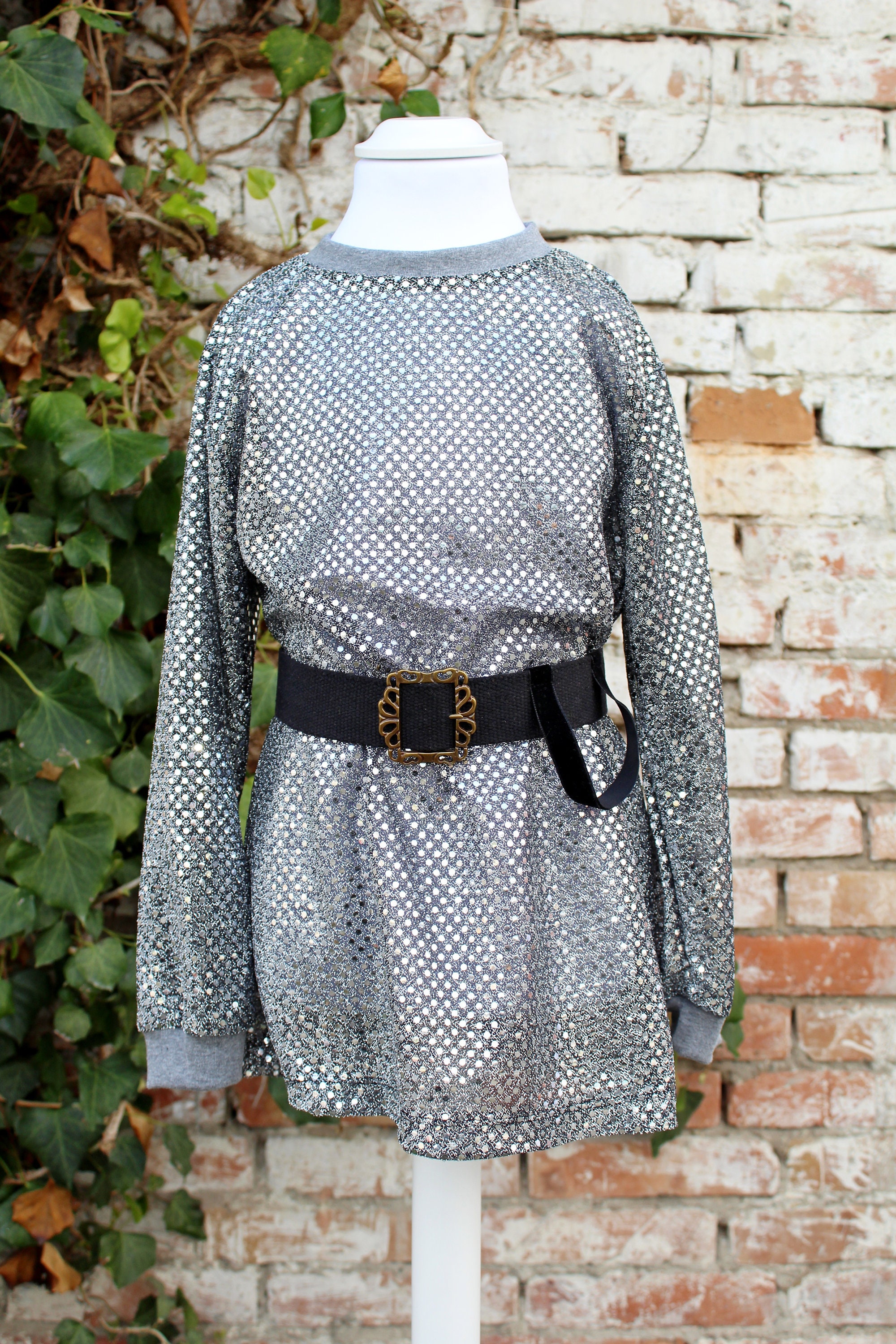 Kids Knight Costume, Kids Chainmail With Cape and Sword, Knight Dress ...