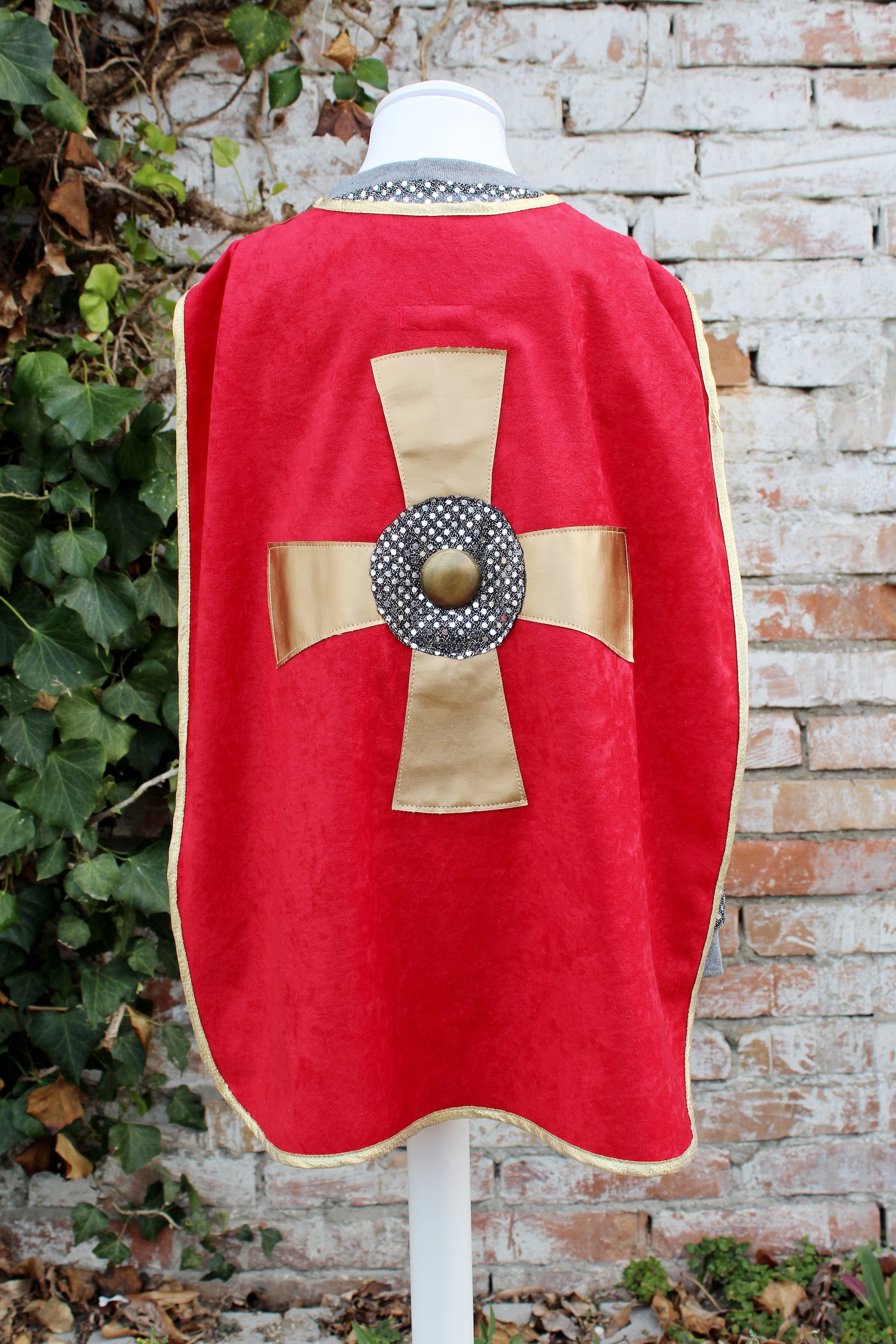 Kids Knight Costume Kids Chainmail With Cape and Sword - Etsy