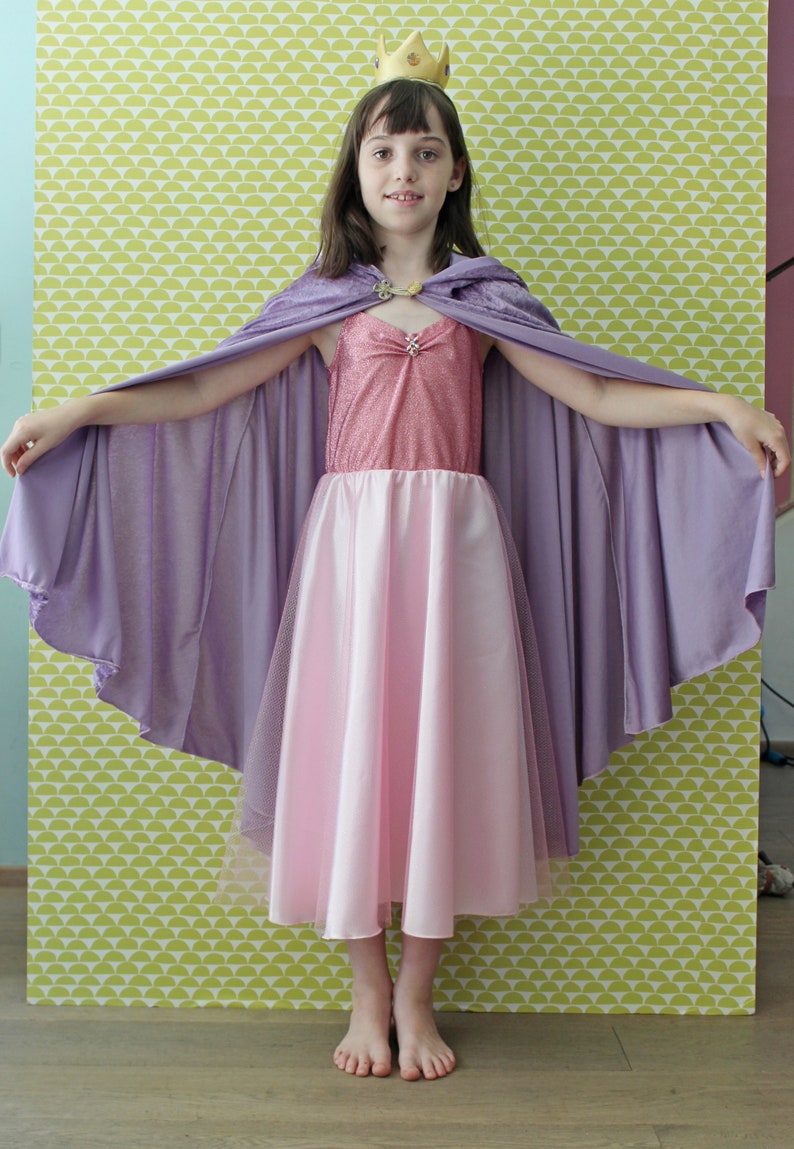 Girl Cape, Princess Cape for Girls, Dress up Cape for Kids, Girl Hood ...