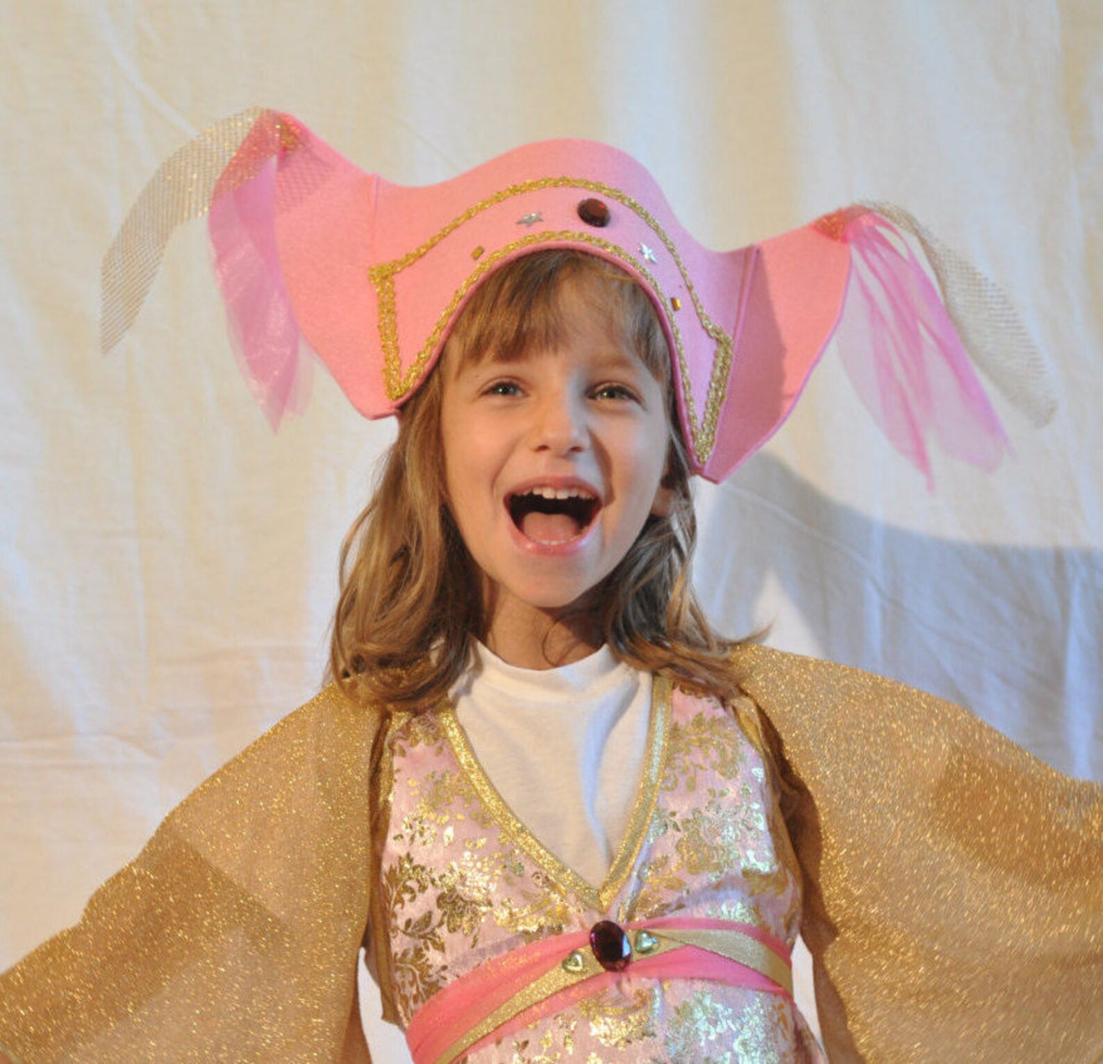 Medieval Hat for Little Girl Felt Princess Hat Gothic Hat - Etsy