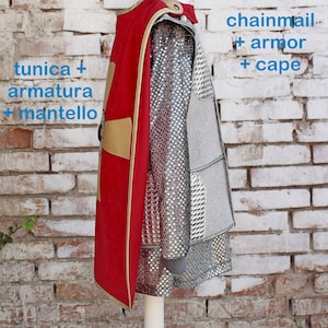 Kids Knight Costume, Complete Outfit With Knight Armor, Knight ...