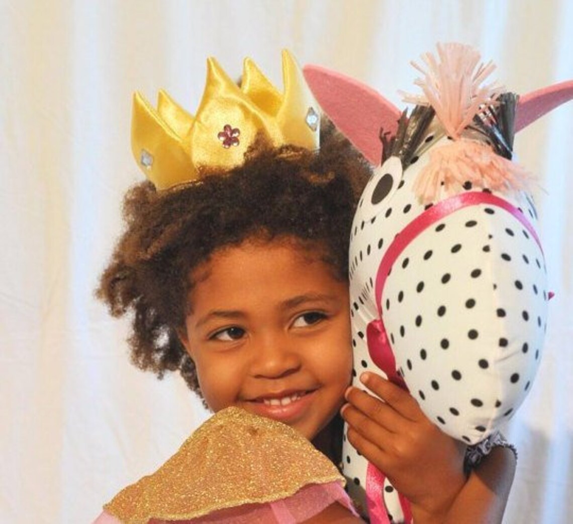 Princess Crown for Girls Kids Crown Headband Crown Fabric - Etsy