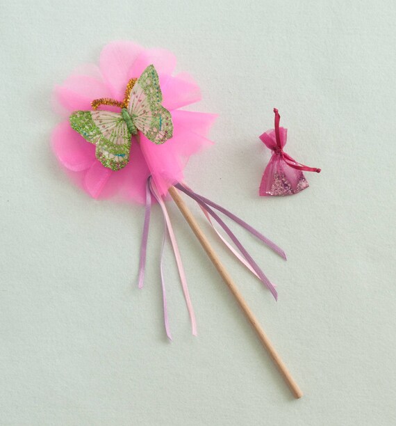 Magic Wand Butterfly Wand Fairy Magic Wand Princess Magic Wand With Butterfly Fairy Stick Fairy Costume Accessories Princess Costume Etsy UK