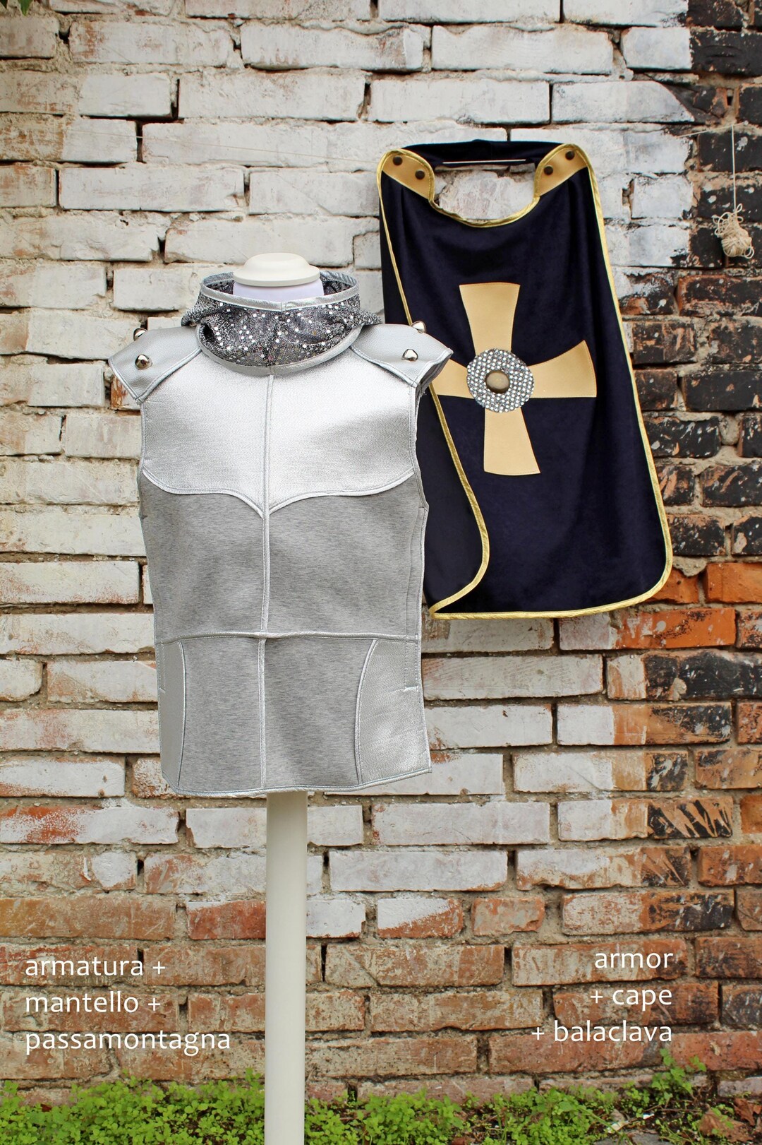 Kids Knight Costume, Complete Outfit With Knight Armor, Knight ...