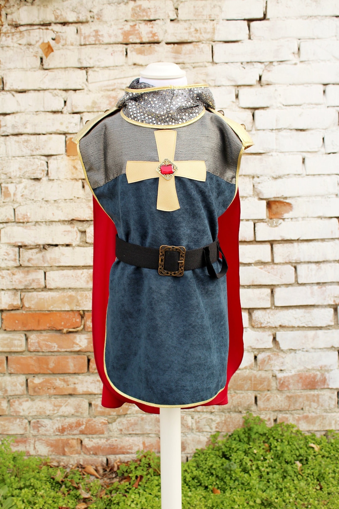 Knight Costume for Kids, Kids Knight Outfit With: Chainmail, Surcoat ...