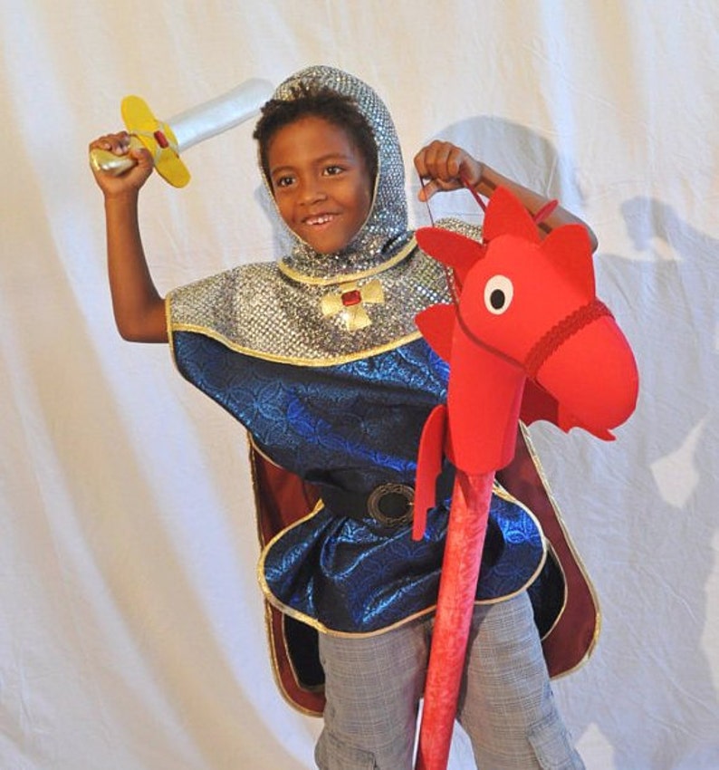 Knight costume for kids knight helmet for kids knight hood | Etsy
