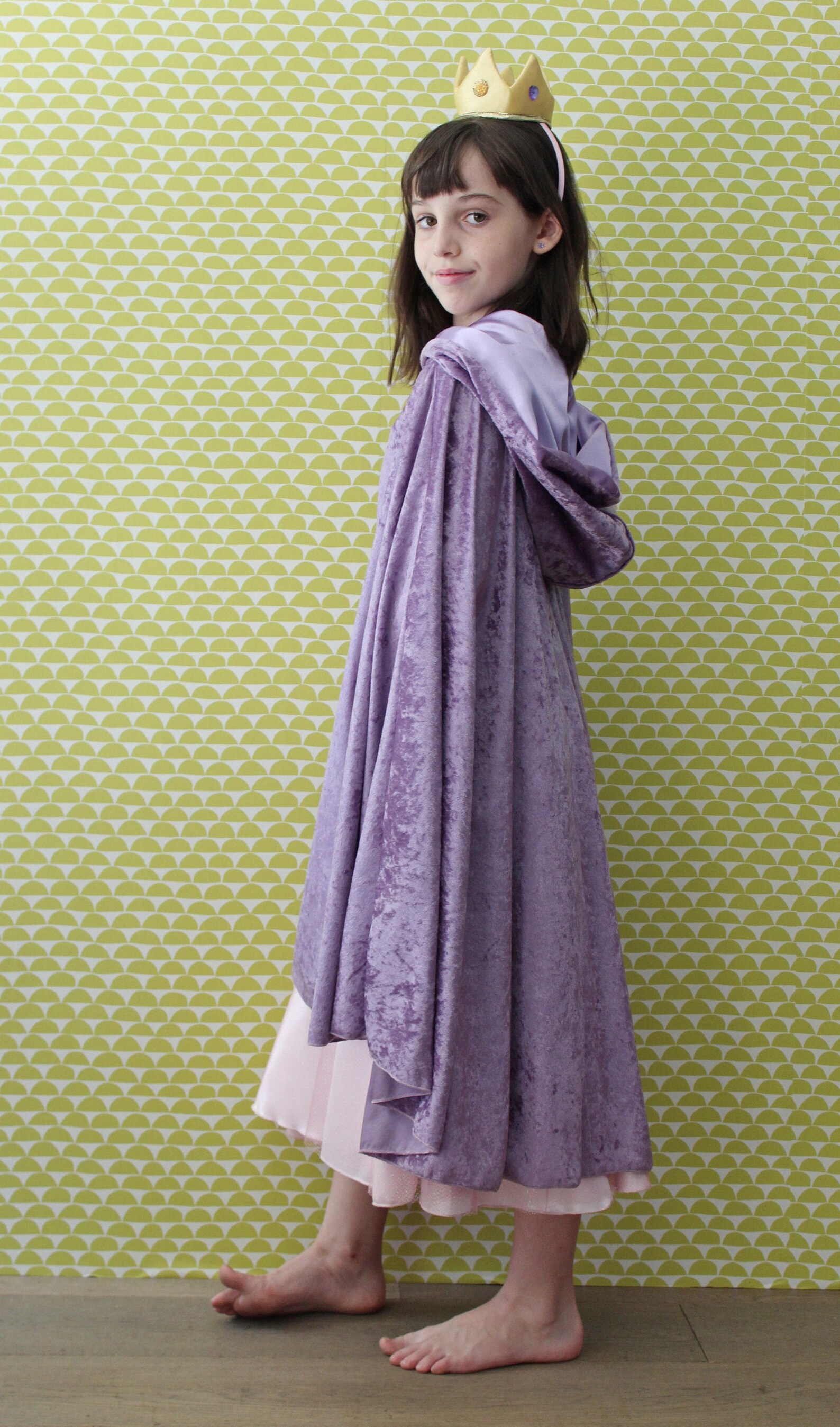 Princess Crown for Girls Kids Crown Headband Crown Fabric | Etsy