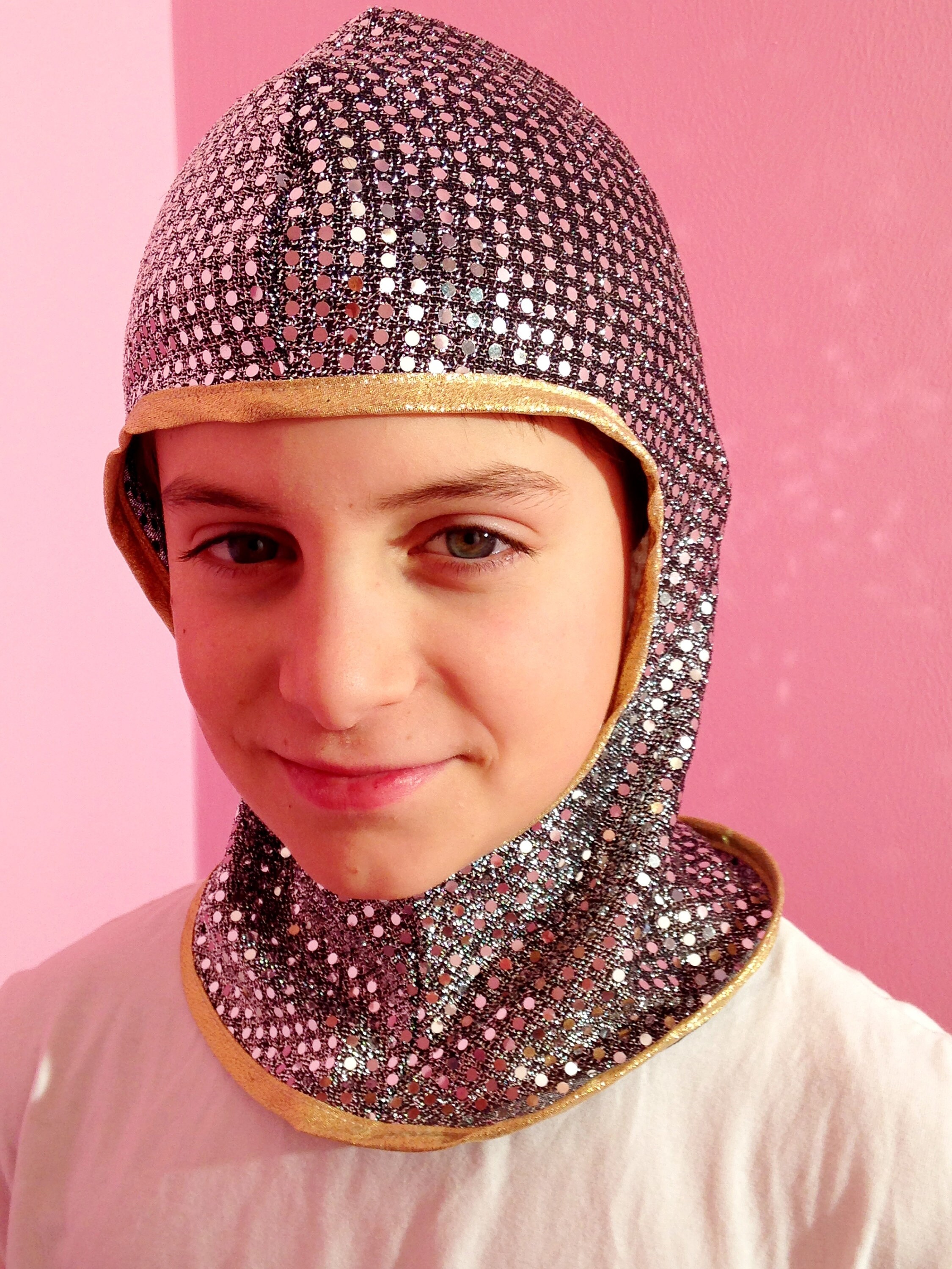 Kids Knight Costume: Knight Chainmail, Surcoat and Cape All in One With ...