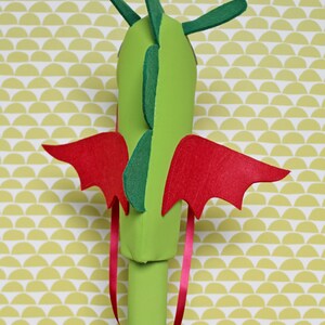 Stick Dragon Toy, Stick Horse Dragon, Stick Dinosaur to Play, Dragon to ...