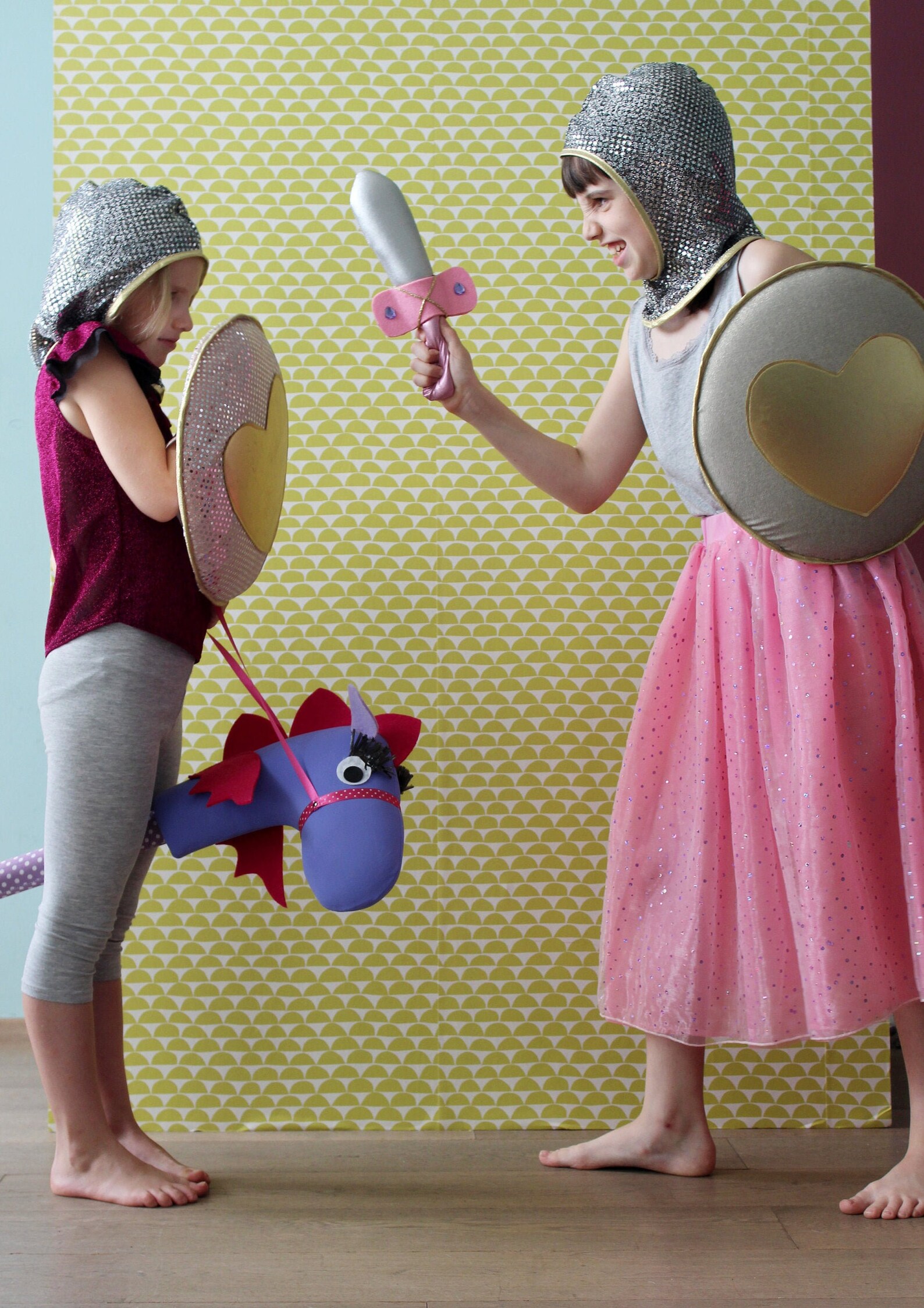 Sword and shield for girls princess knight foam sword and | Etsy