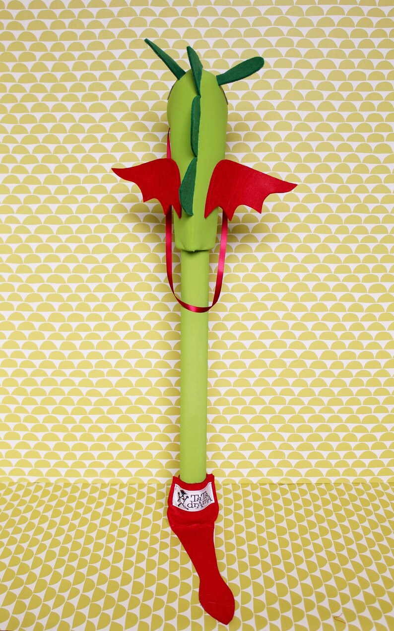 Stick Dragon Toy, Stick Horse Dragon, Stick Dinosaur to Play, Dragon to ...