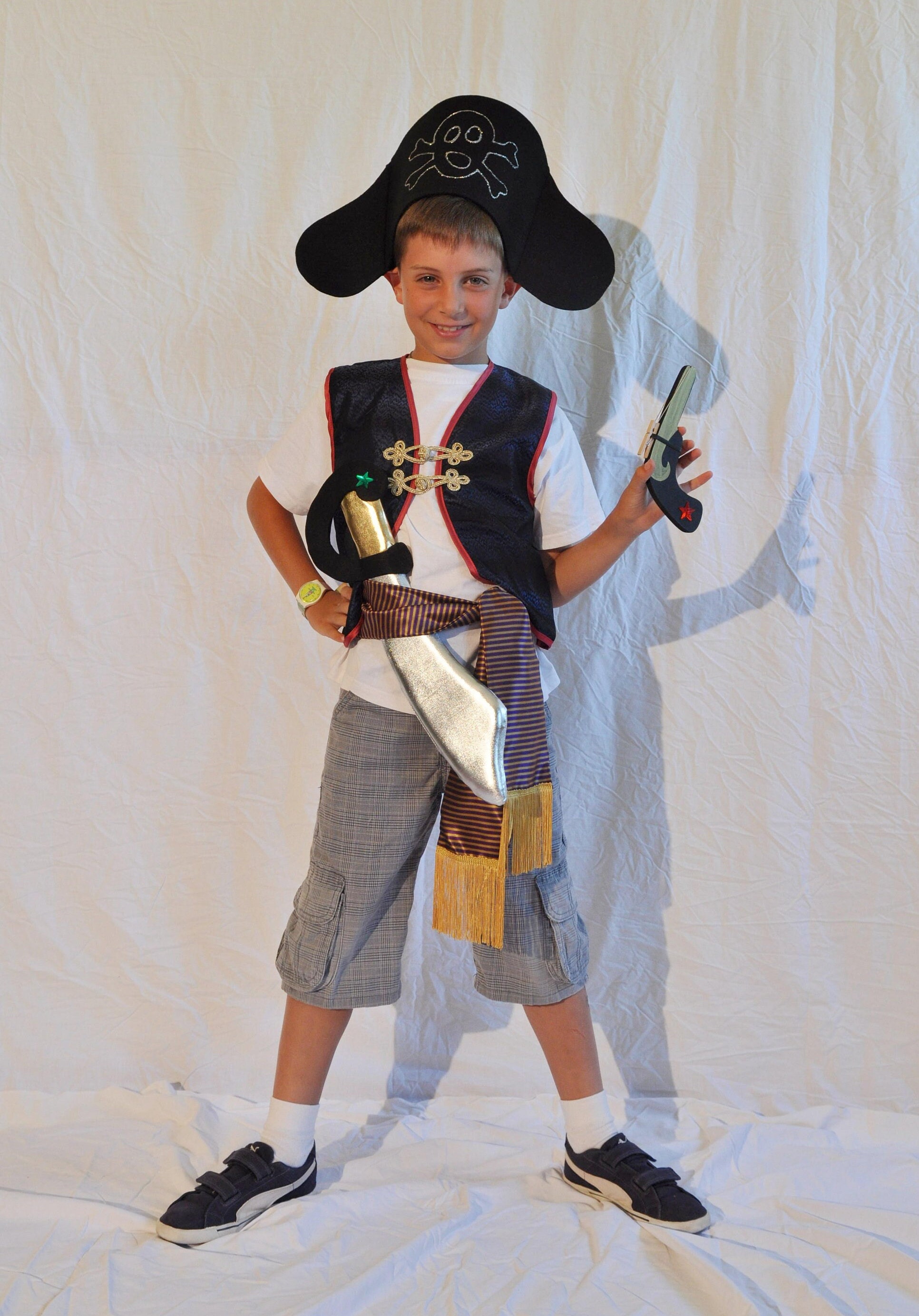 Homemade Pirate Costume For Kids