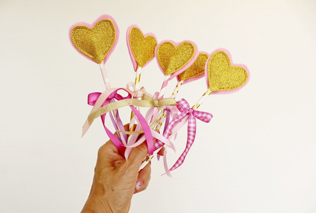 Magic Wand for Girls, Valentine Magic Wands, Heart Wands, Princess ...