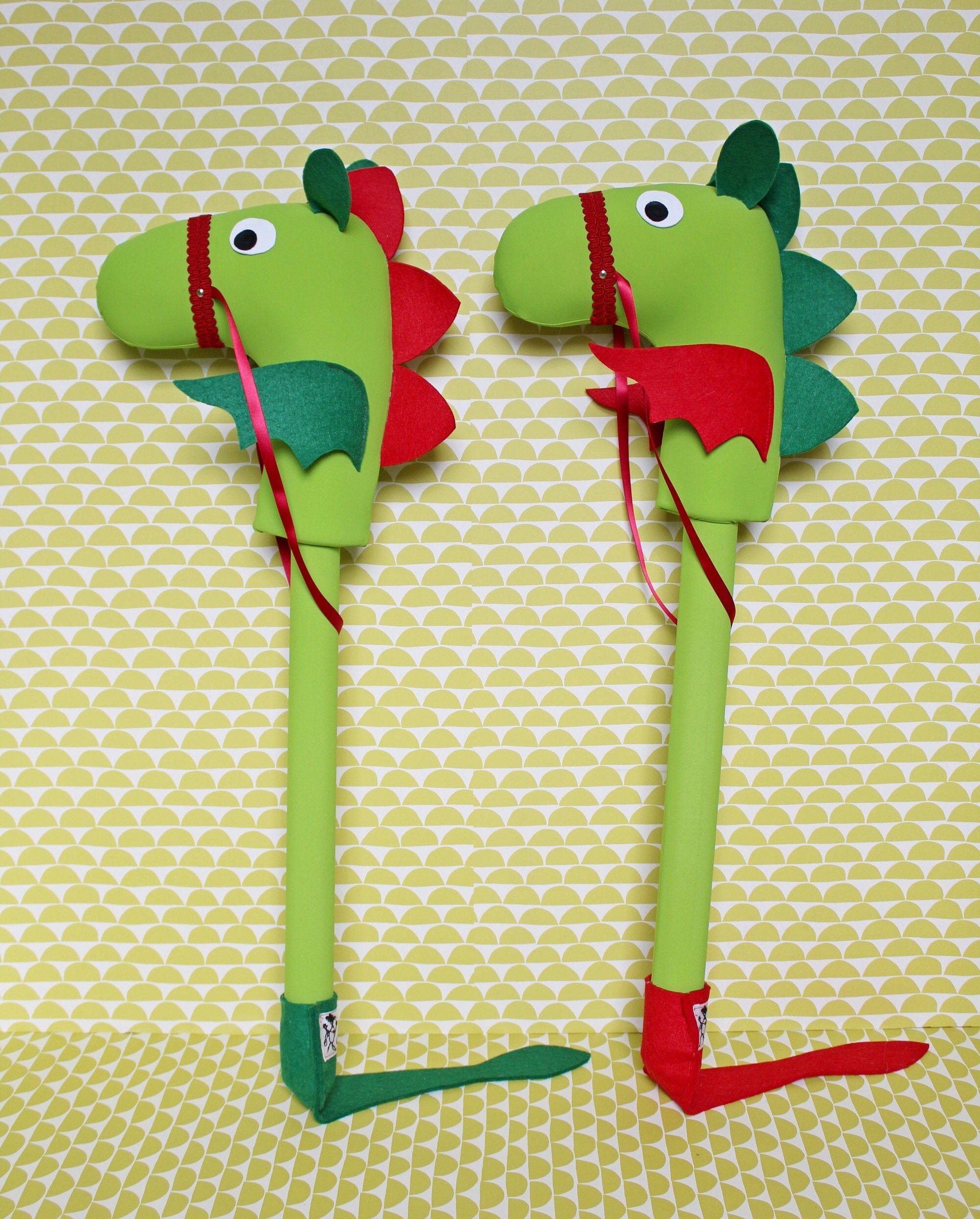 Dinosaur Dragon Ride on Stick Stick Dragon Dinosaur Toddler - Etsy