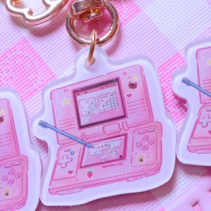 Nintendo DS Acrylic Keychain: Kawaii Cutecore Accessory - Etsy