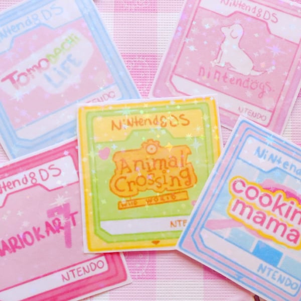 Nintendo Cartridge Stickers - Etsy