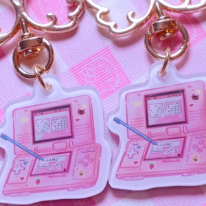 Nintendo DS Acrylic Keychain: Kawaii Cutecore Accessory - Etsy