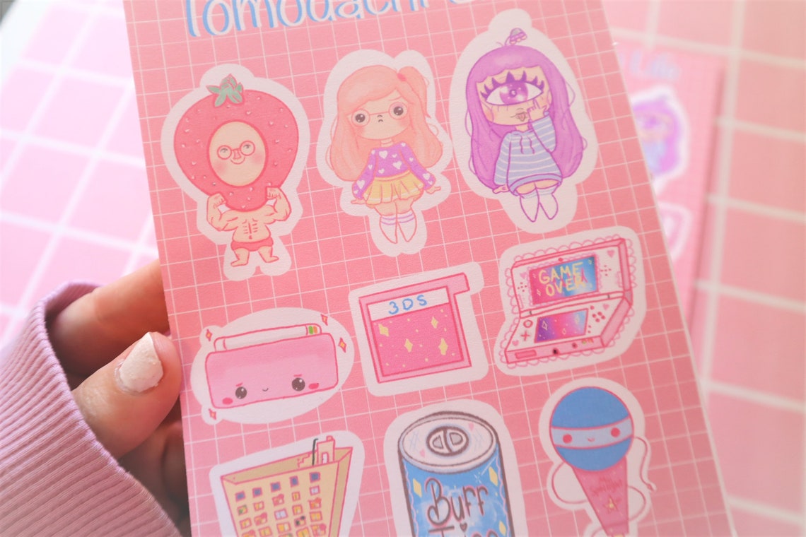 Kawaii Chibi Tomodachi Life Handmade Stickers - Etsy
