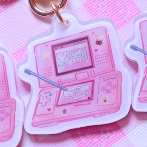 Nintendo DS Acrylic Keychain: Kawaii Cutecore Accessory - Etsy