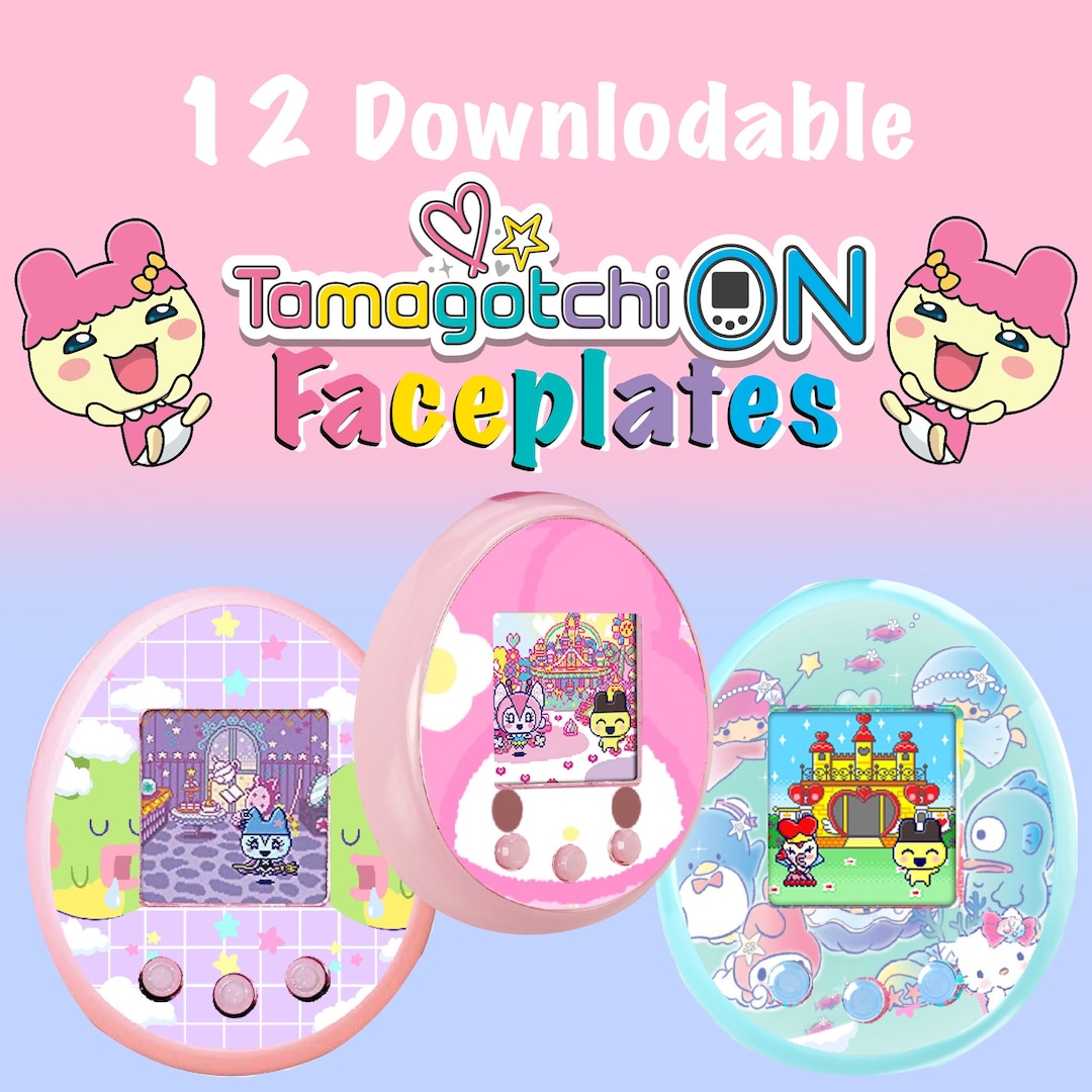 Tamagotchi on Faceplates Printable | Set of 12 | Downloadable ...