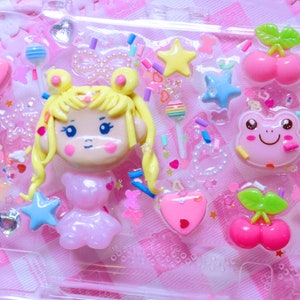 Nintendo Switch Lite Kawaii Chibi Anime Hard Case | Rainbow Switch Case ...