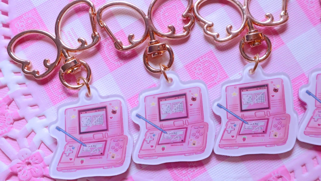Nintendo DS Acrylic Keychain: Kawaii Cutecore Accessory - Etsy