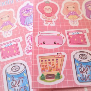 Kawaii Chibi Tomodachi Life Handmade Stickers - Etsy