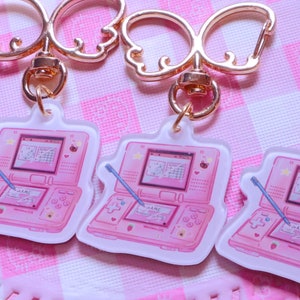 Nintendo DS Acrylic Keychain: Kawaii Cutecore Accessory - Etsy