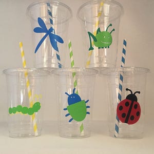 Bug Party Cups, Insect Party, Bug Birthday Party, Insect Birthday Party ...