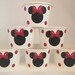 Minnie Mouse Party Snack Cups Minnie Mouse Birthday Party | Etsy