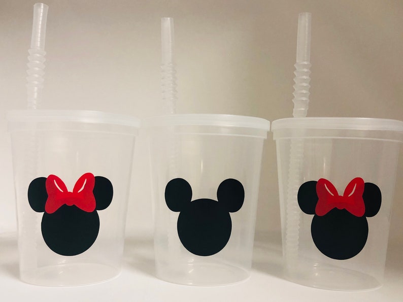 Minnie Mouse Party Cups Minnie Mouse Party Favors Mickey - Etsy