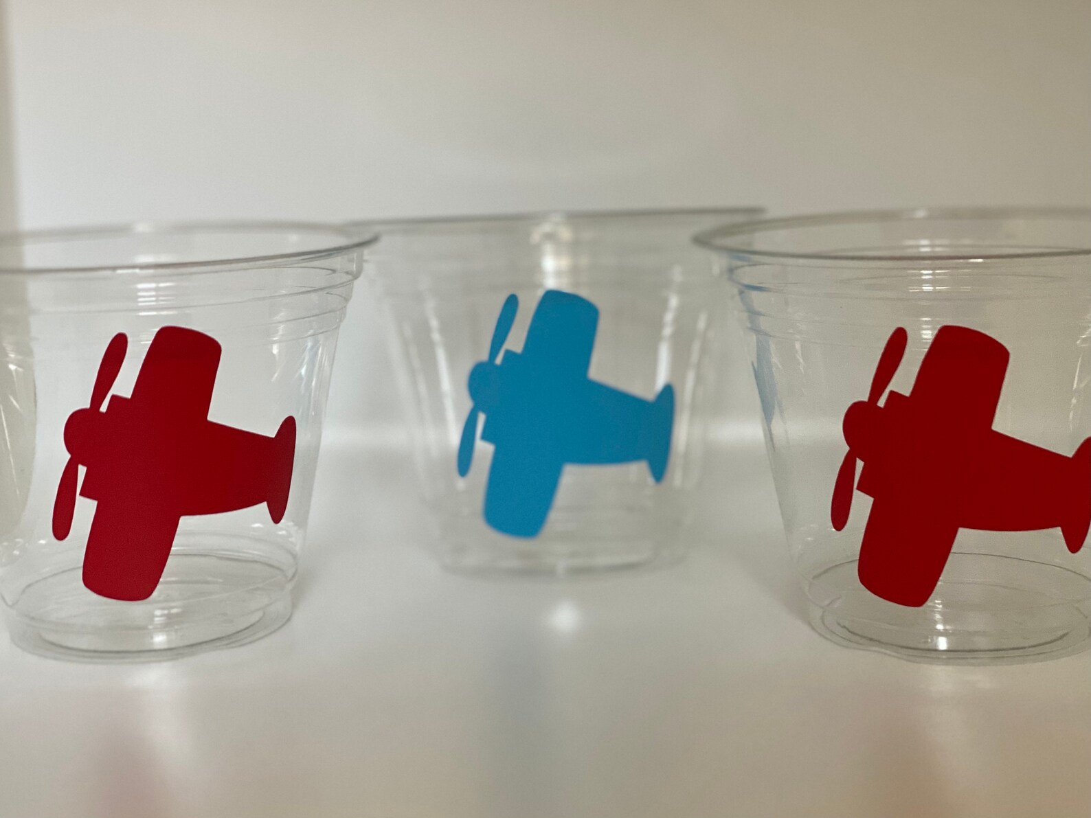 Airplane Party Snack Cup Pilot Party Cups Airplane Birthday - Etsy