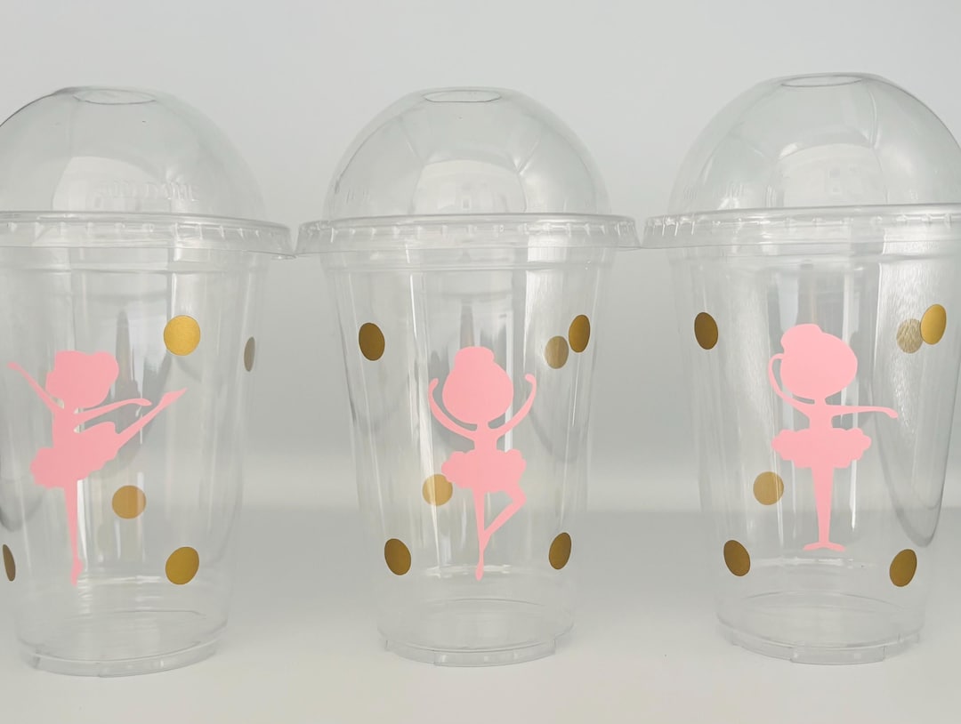 Dance Party Cups, Ballet Party Cups, Dancing Party Cups, Dancer Party ...