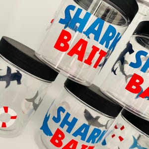 Shark Party Favors, Shark Birthday Party Favor, Shark Baby Shower ...