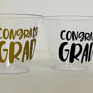 Graduation Party Cups, High School Graduation Party, Kindergarten Party ...