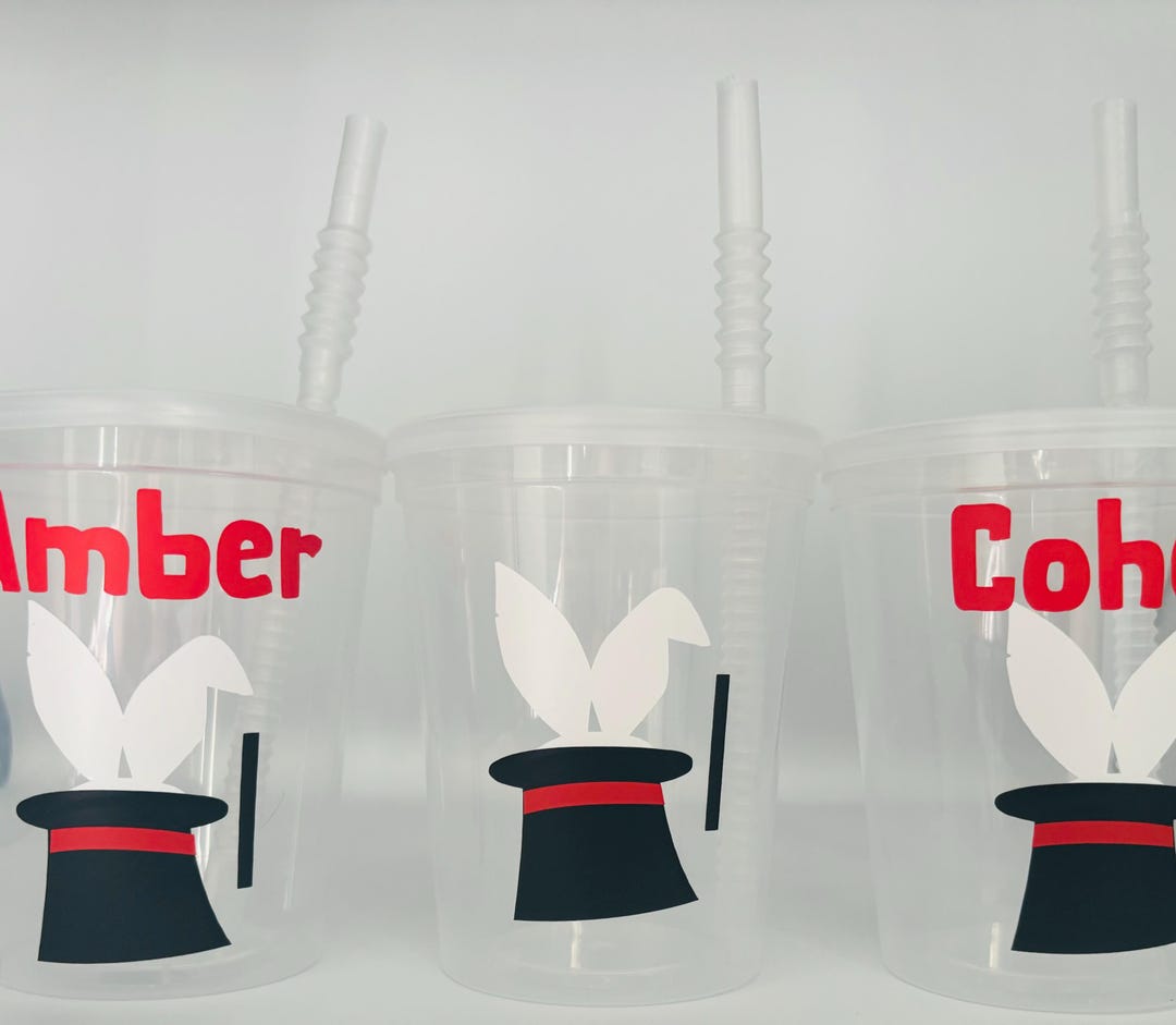Magic Party Cups, Magician Party Cups, Magic Birthday Party, Magic Baby ...
