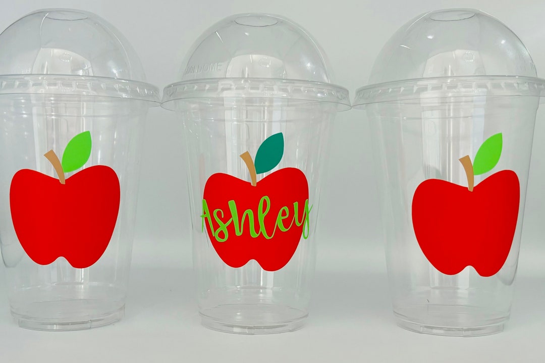 Apple Party Cups, Apple Birthday Party, Apple Party Favors, Apple Party ...