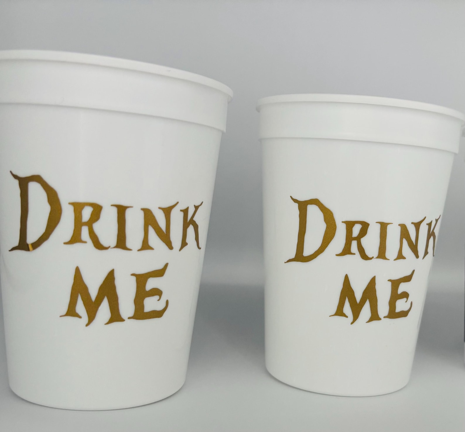 Drink Me, Alice in Wonderland Party Cups, Alice Party, Tea Party, Alice ...