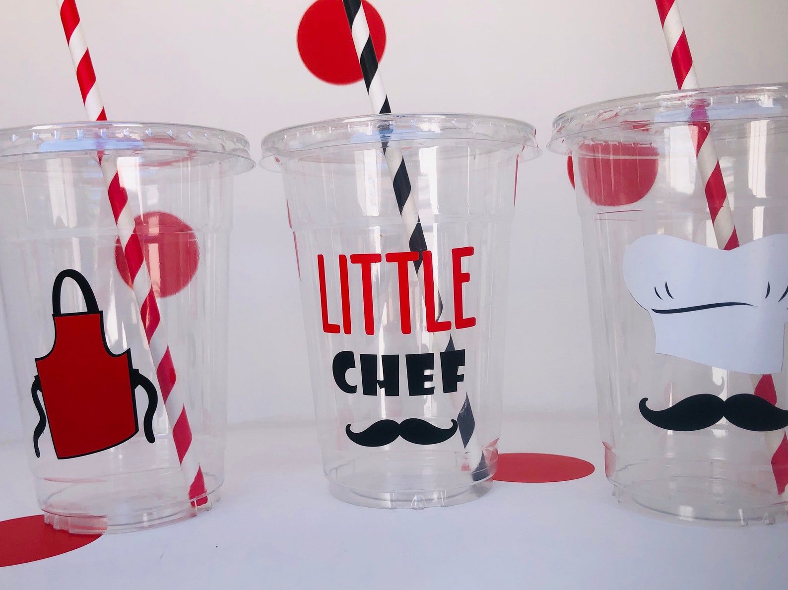 Chef Party Cups Cooking Party Cups Chef Birthday Party Chef - Etsy