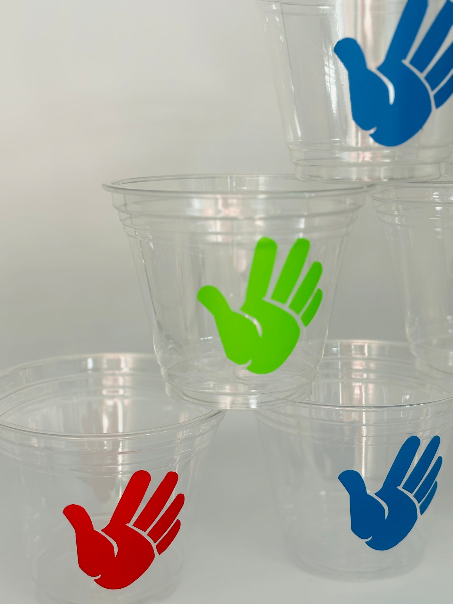 High Five Party Cups, 5th Birthday Party, High Five Birthday Party ...