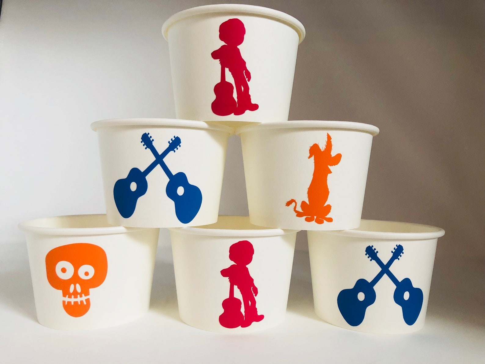 Coco Party Cups Coco Birthday Party Snack Cups Coco Party | Etsy