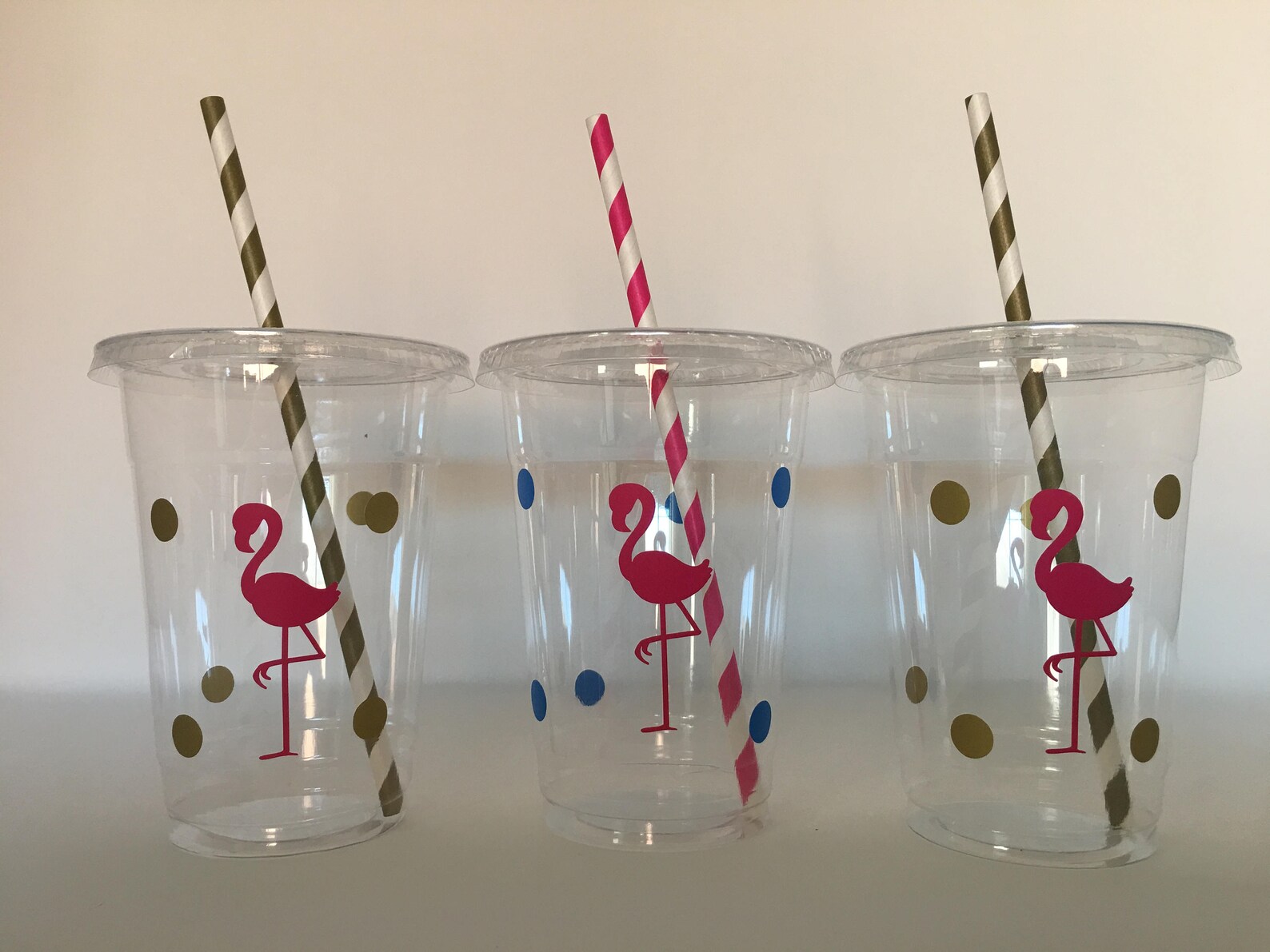 Flamingo Party Cups Flamingo Birthday Party Cups Flamingo - Etsy
