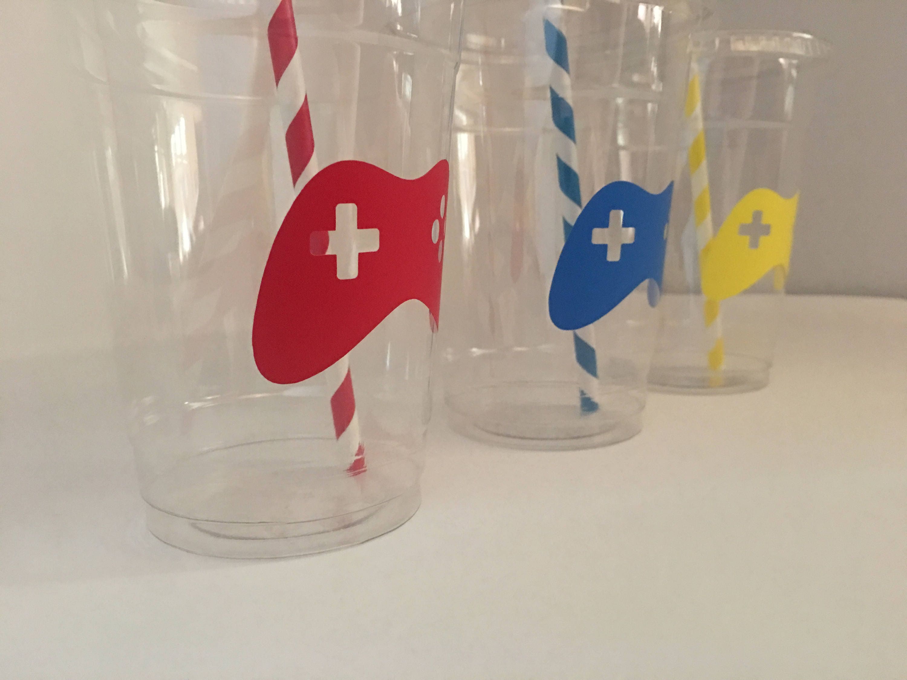 Video Game Party Cups Gaming Party Gamer Party Cups Video | Etsy